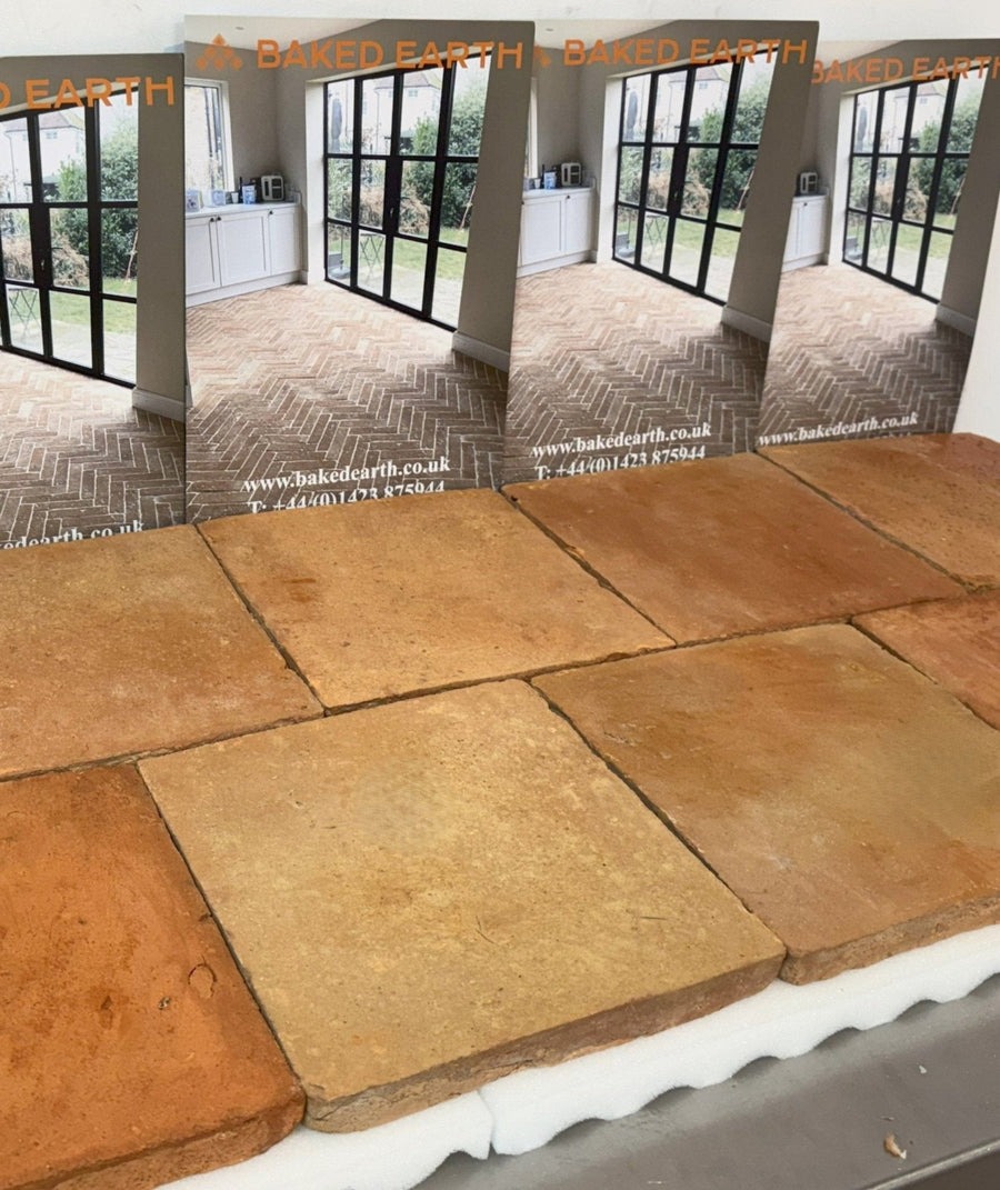 Saint Martin Pale Handmade Presealed Terracotta Tiles – Baked Earth