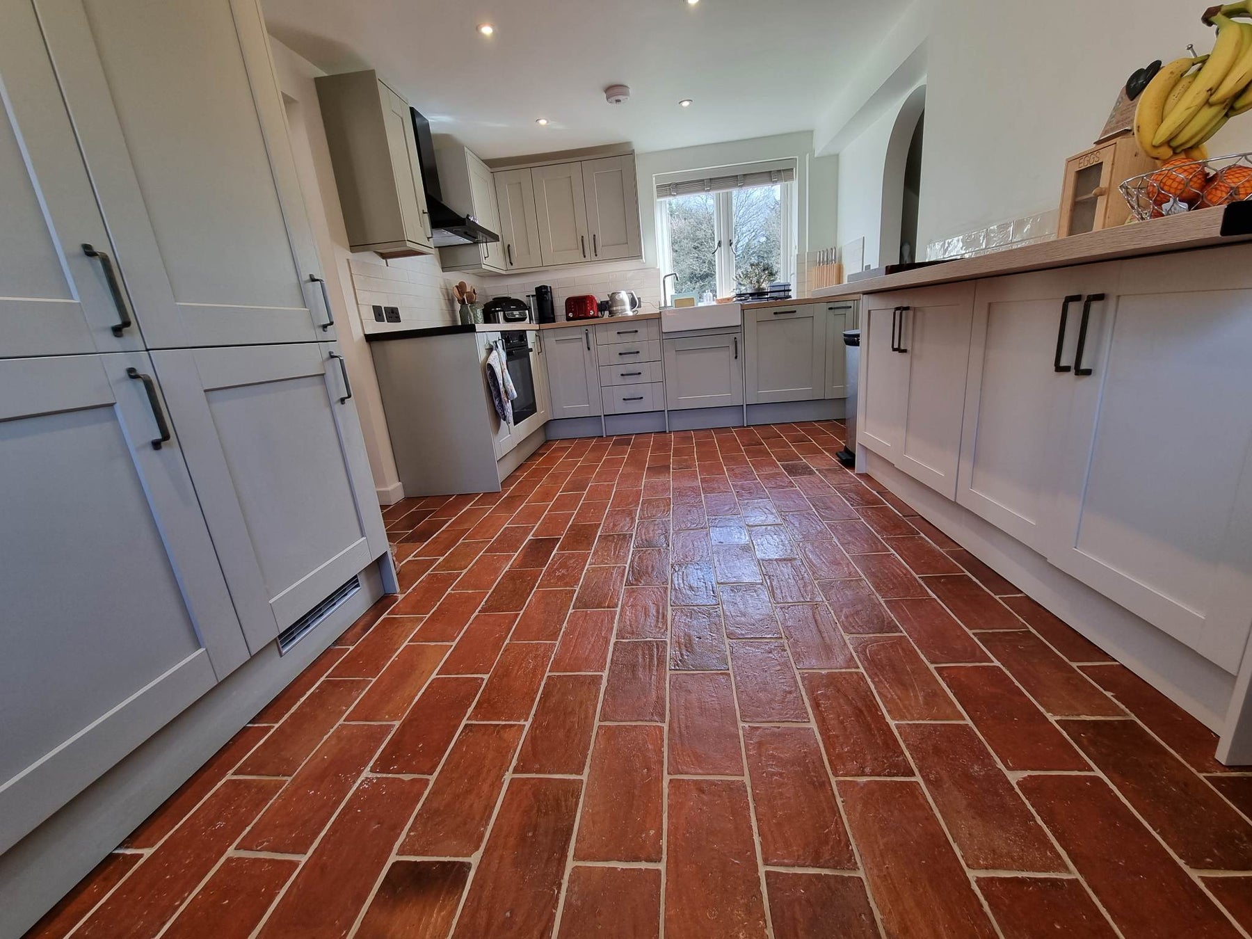 Rustic Presealed Rectangular Terracotta Tiles 15 x 30 x 2cm – Baked Earth