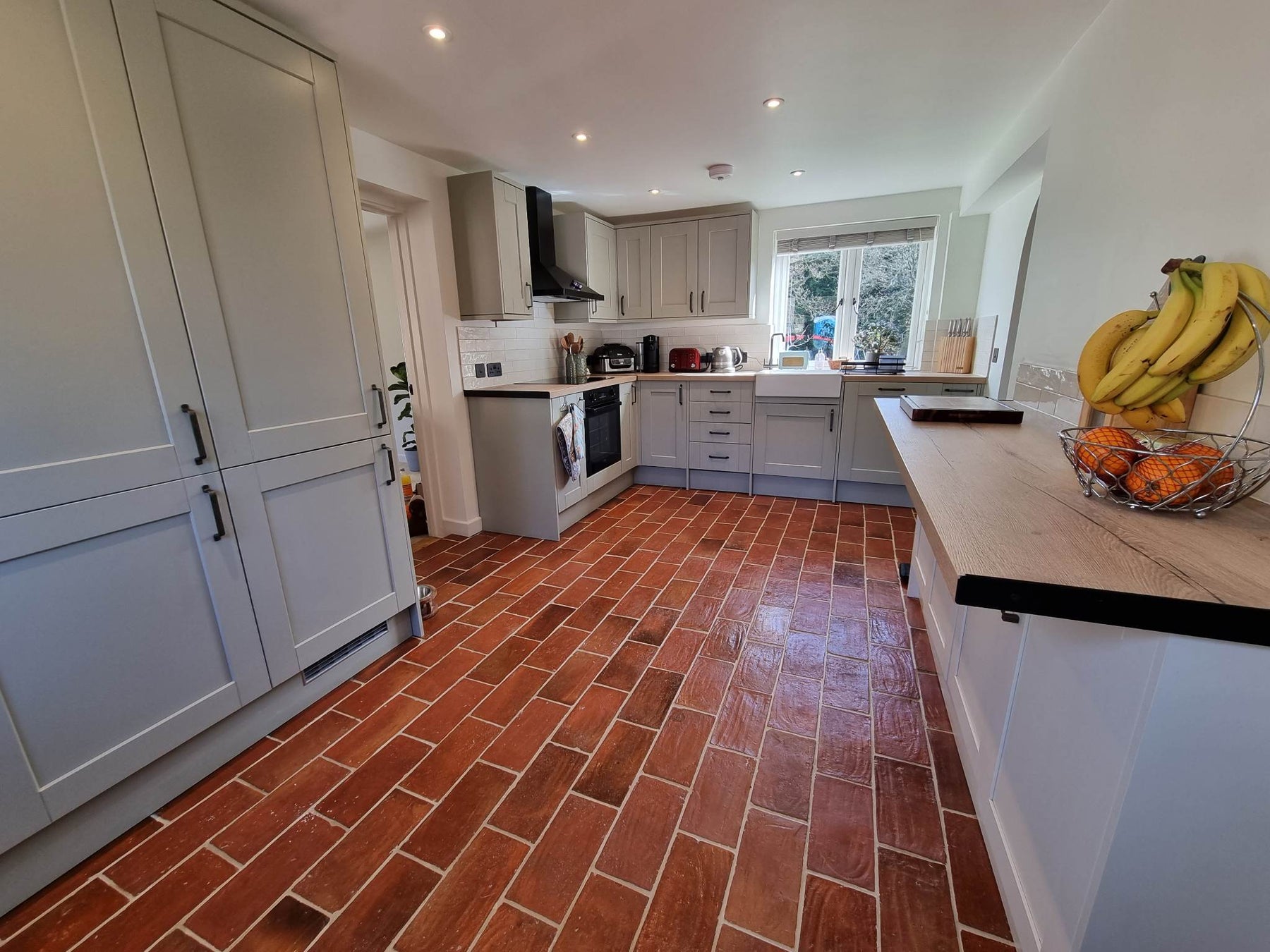 Baked Earth Rustic Presealed Rectangular Terracotta Tiles 15 x 30 x 2c