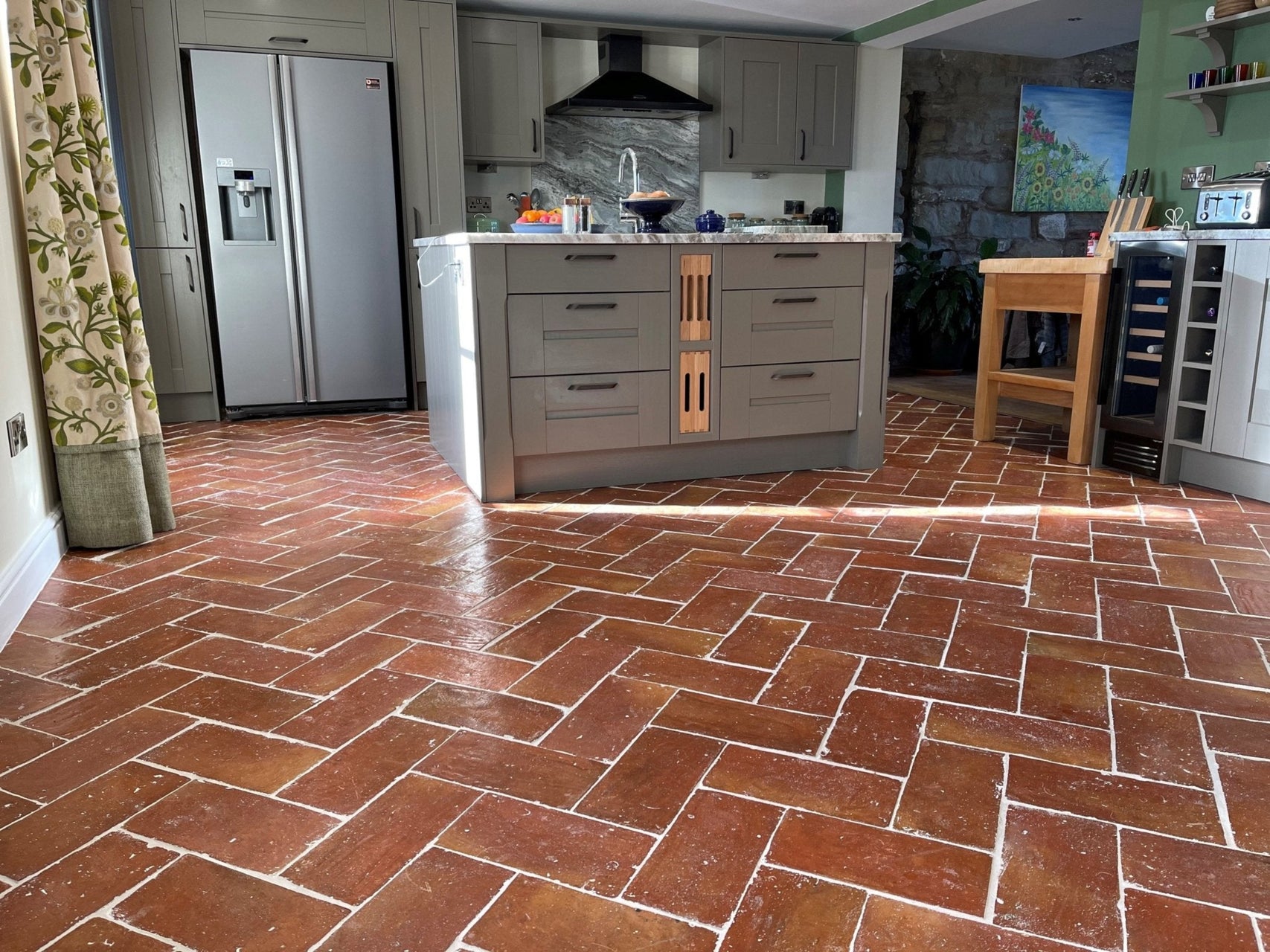 Rustic Presealed Rectangular Terracotta Tiles 15 x 30 x 2cm – Baked Earth